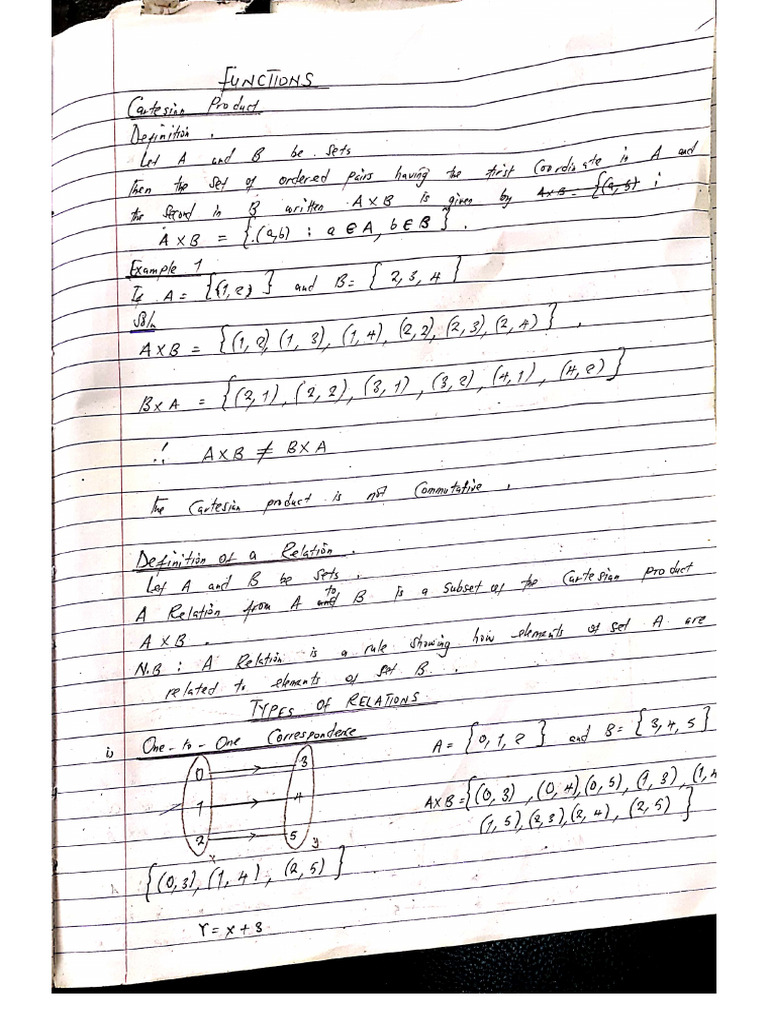 MA110 Notes | PDF