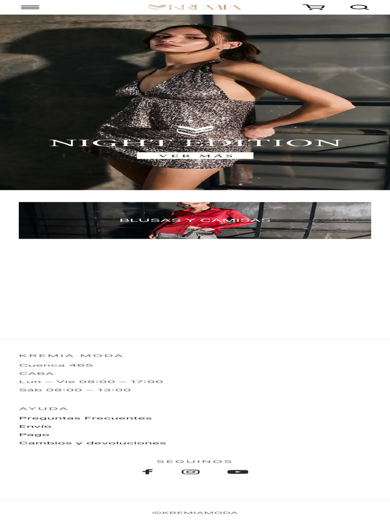 Kremia Moda - Ropa de Mujer Por Mayor - Ropa de Mujer | PDF