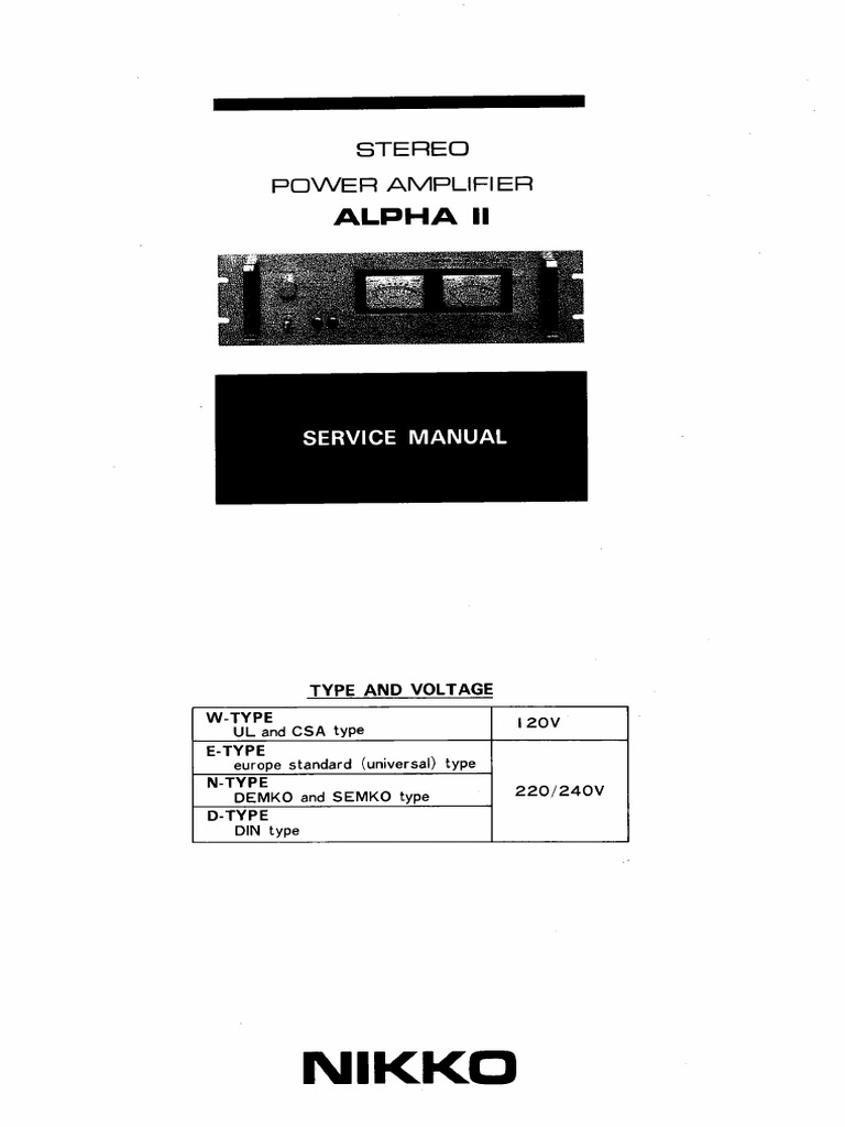 Alpha II | PDF