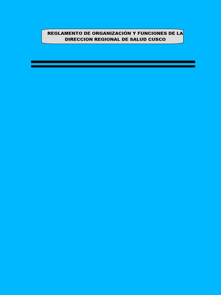 GERESA - ROF - DIRESA-.pdf (1) .Crdownload | PDF | Planificación | Presupuesto