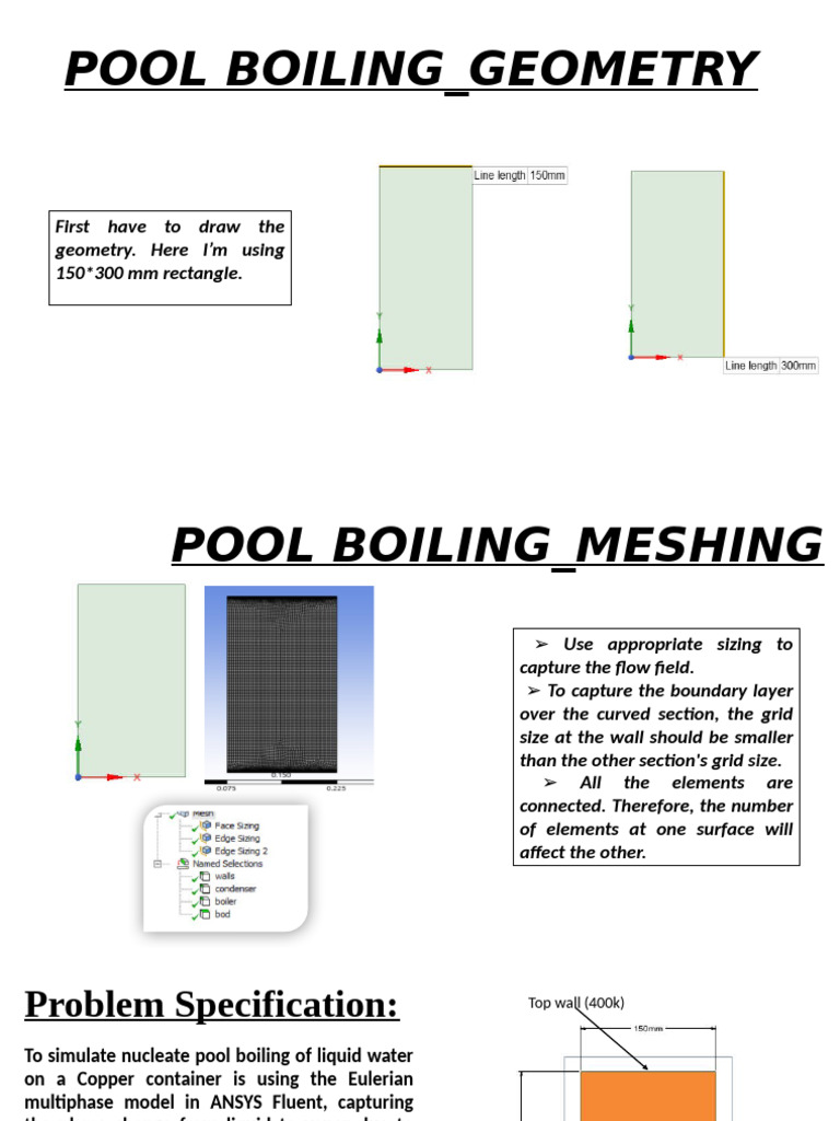 Pool Boiling Geometry | PDF | Boiling | Continuum Mechanics