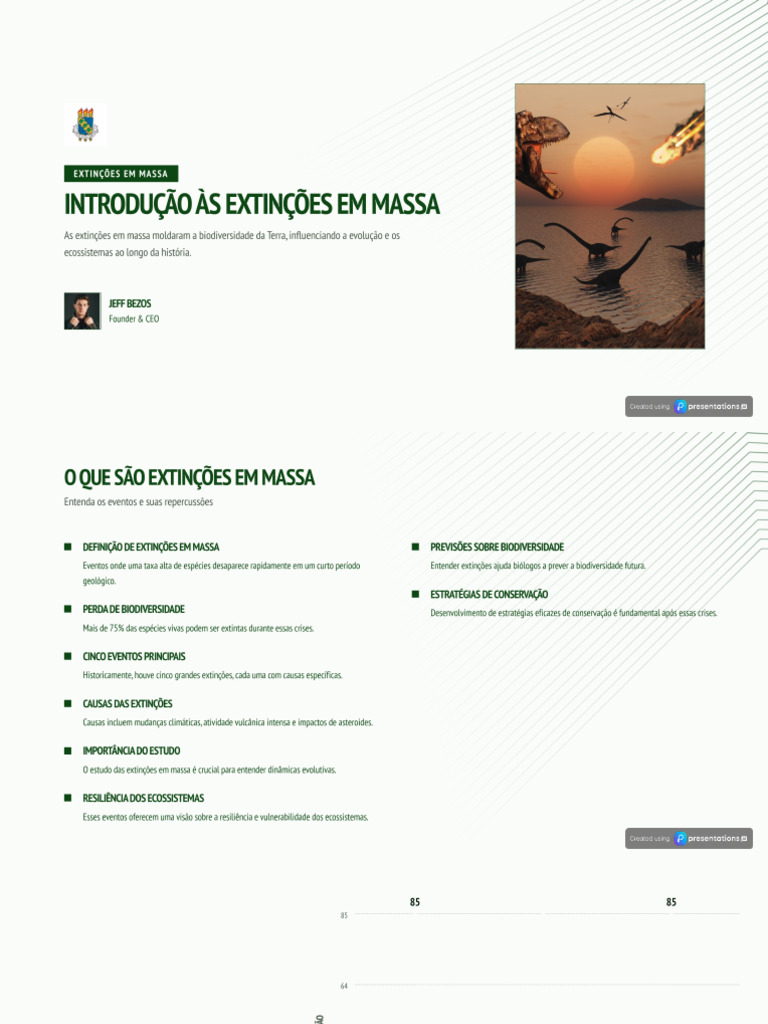 Major Mass Extinctions in History | PDF