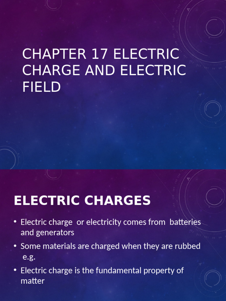 Unit 17electric Charge - Copy | PDF | Electric Charge | Electric Field