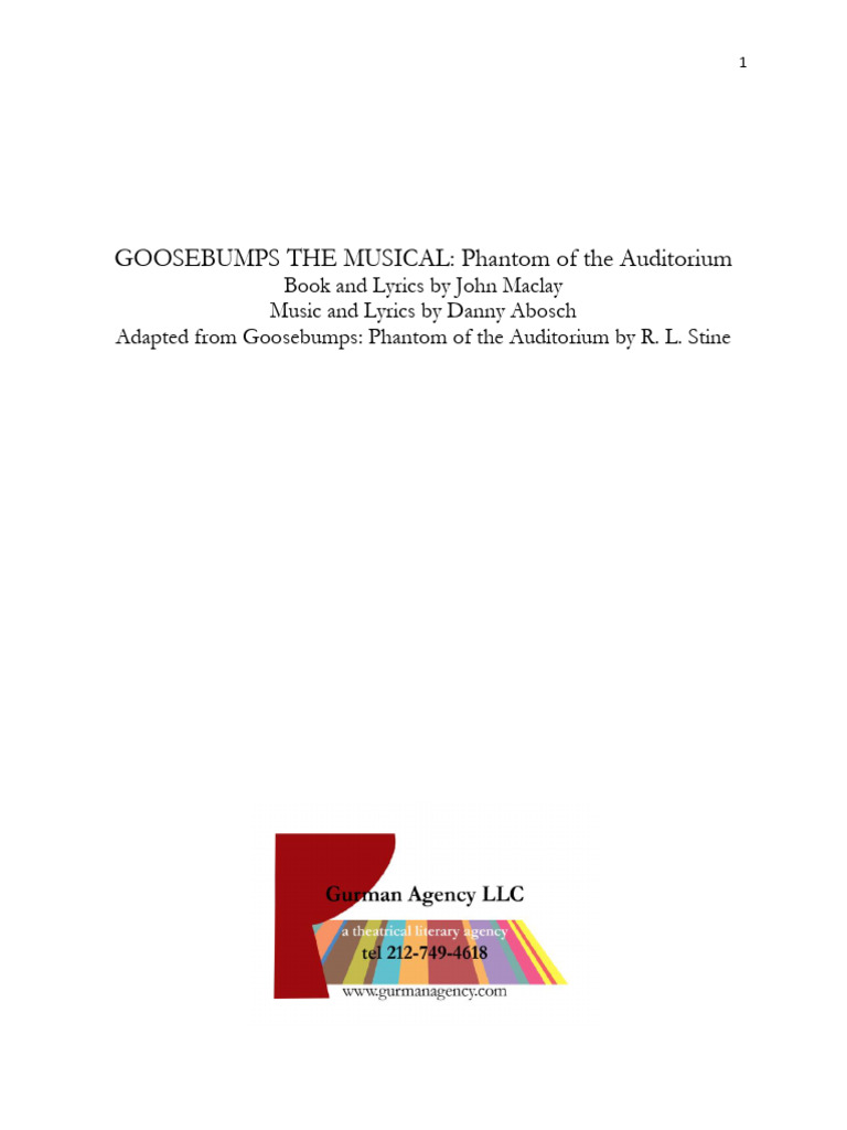 GOOSEBUMPS 6-Person | PDF