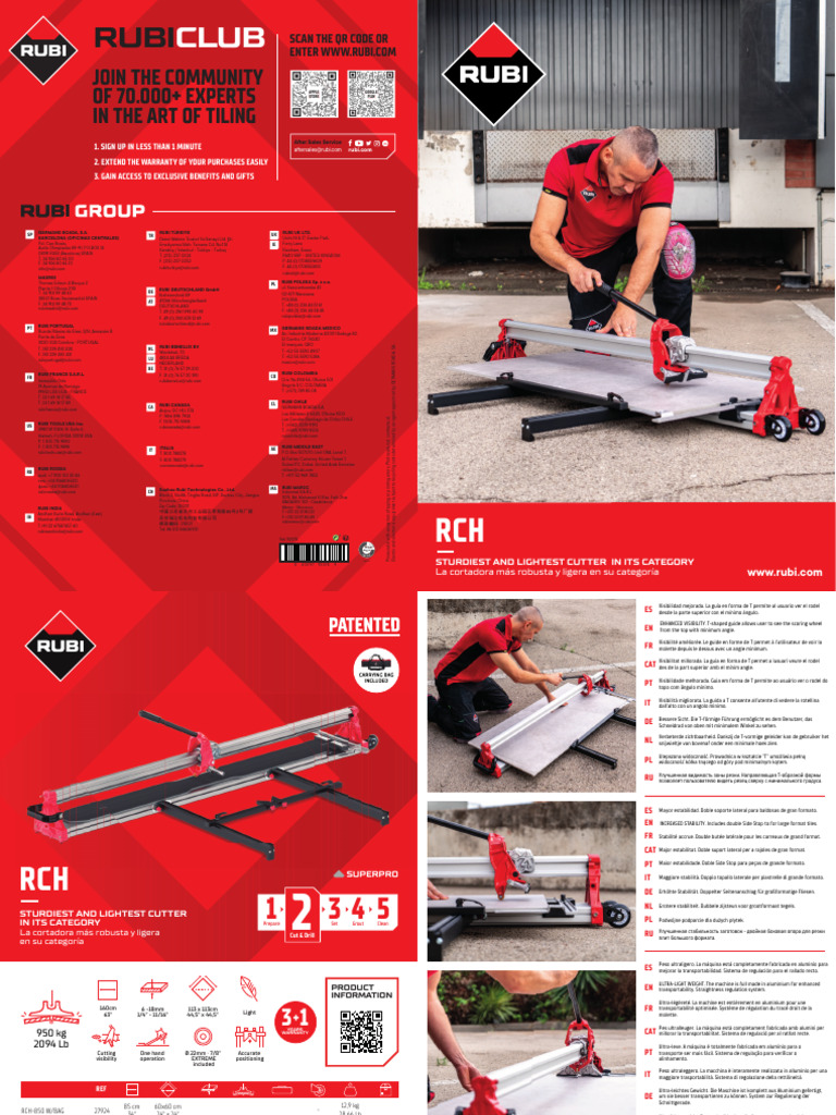 Rubi Tool Ref 93378-RCH-LR | PDF
