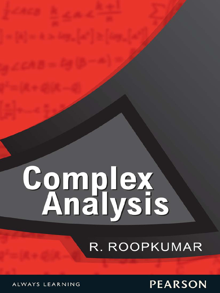 Complex Analysis | PDF | Function (Mathematics) | Integral