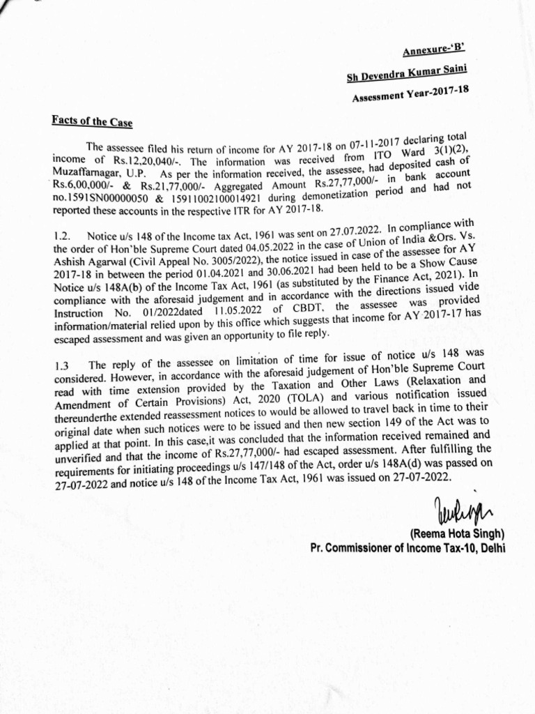 Annexure B Devender Saini 15-Jan-2024 16-17-09 | PDF