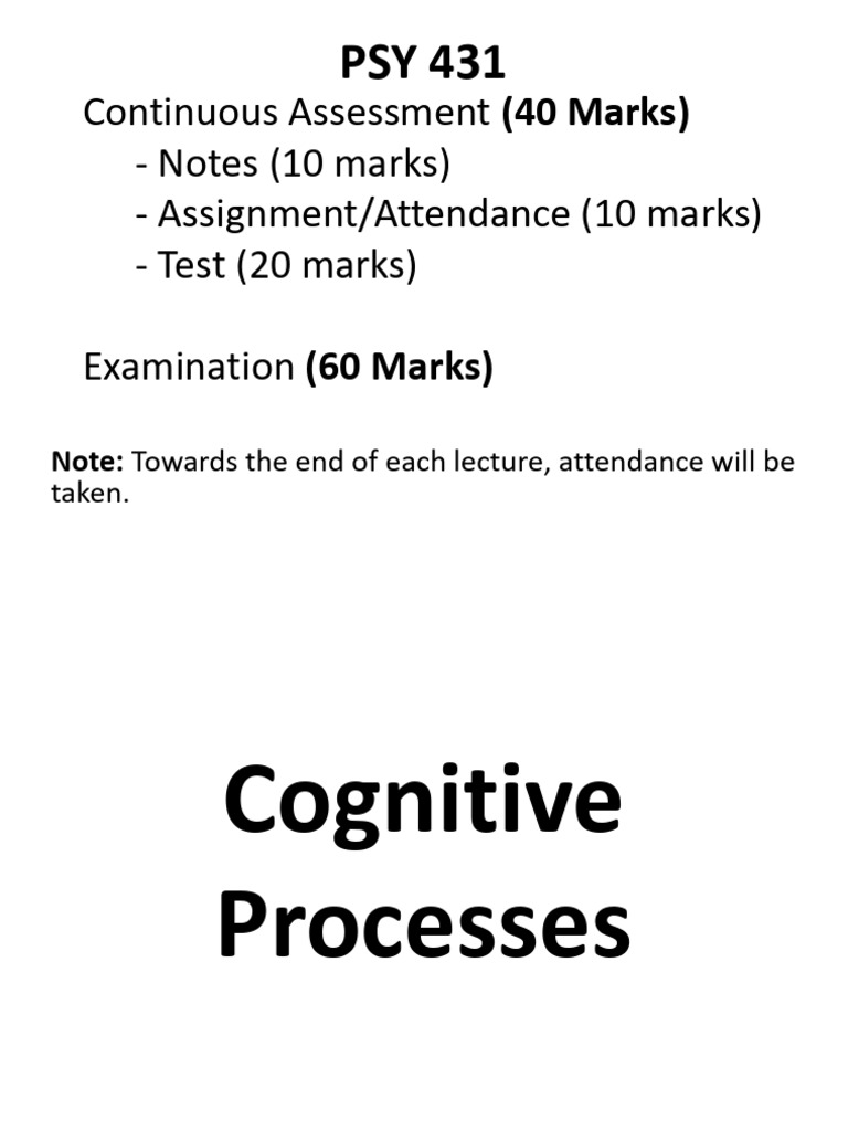 431- Perception, Attention & Memory | PDF | Attention | Memory