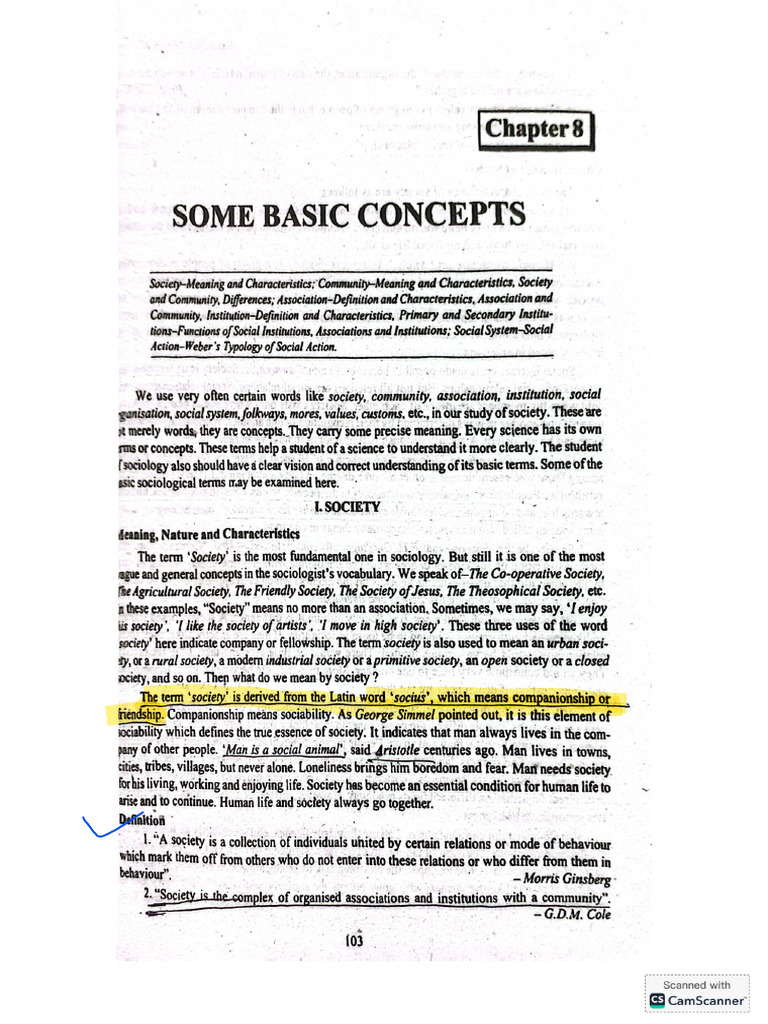 Some Basic Concepts | PDF