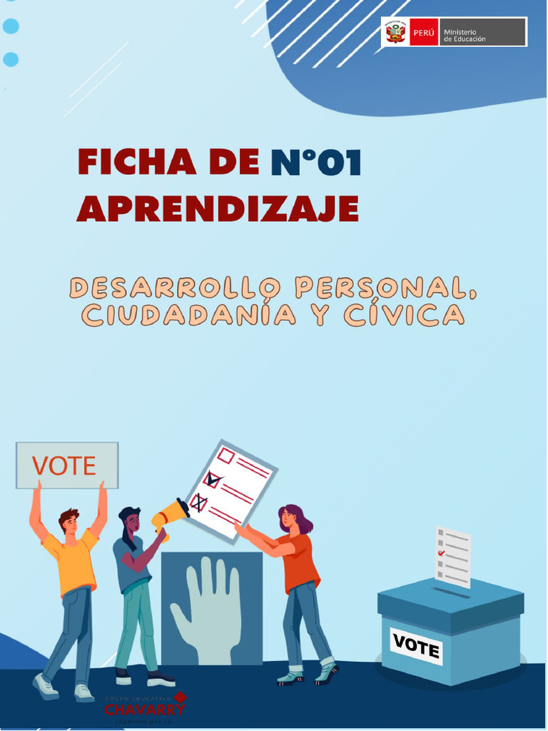 FICHA DE APRENDIZAJE N°01- 3ER GRADO | PDF | Liderazgo | Escuelas