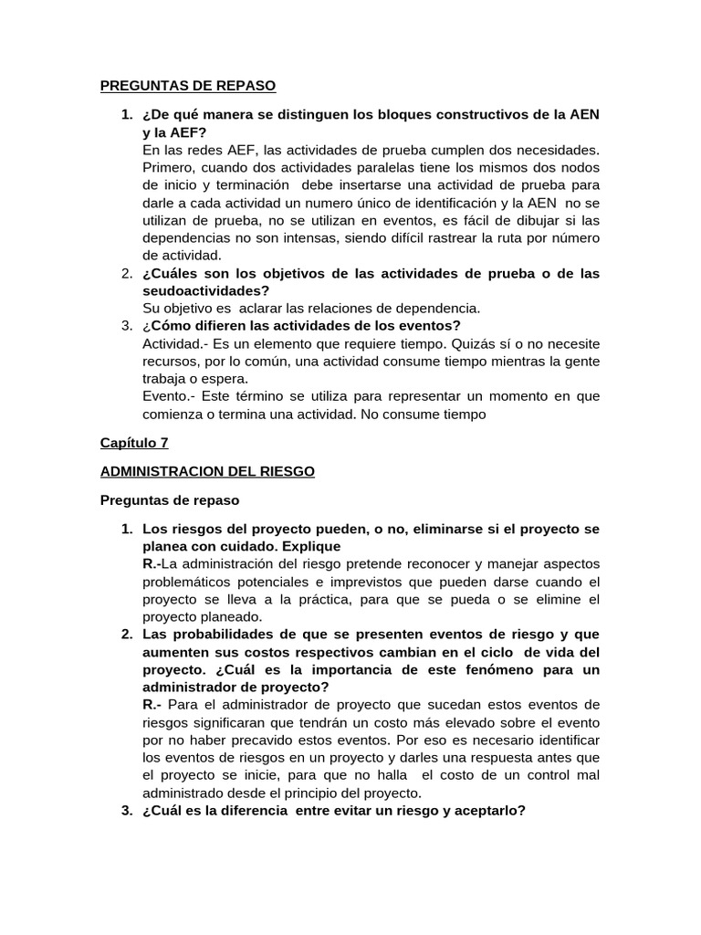 Preguntas de Repaso (Tema 6 7 8 9) | PDF | Presupuesto