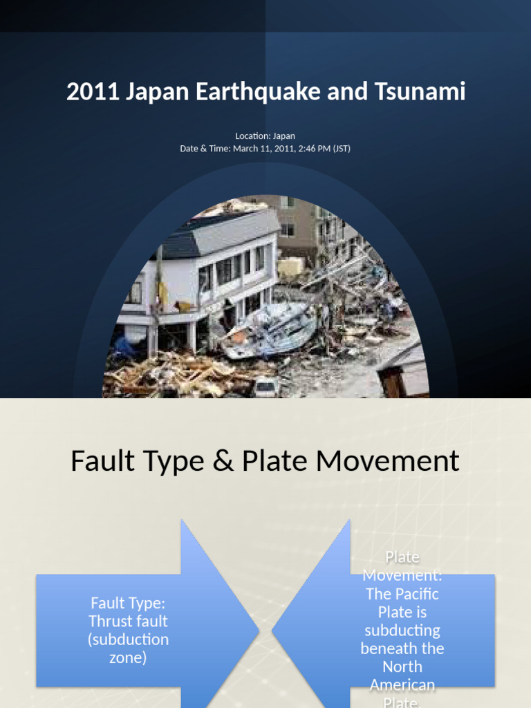 2011 Japan Earthquake & Tsunami Overview | PDF