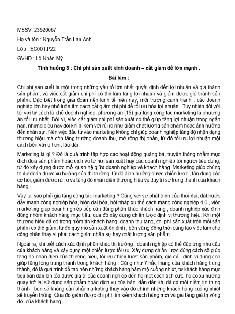 NguyenTranLanAnh-Nhom3 | PDF