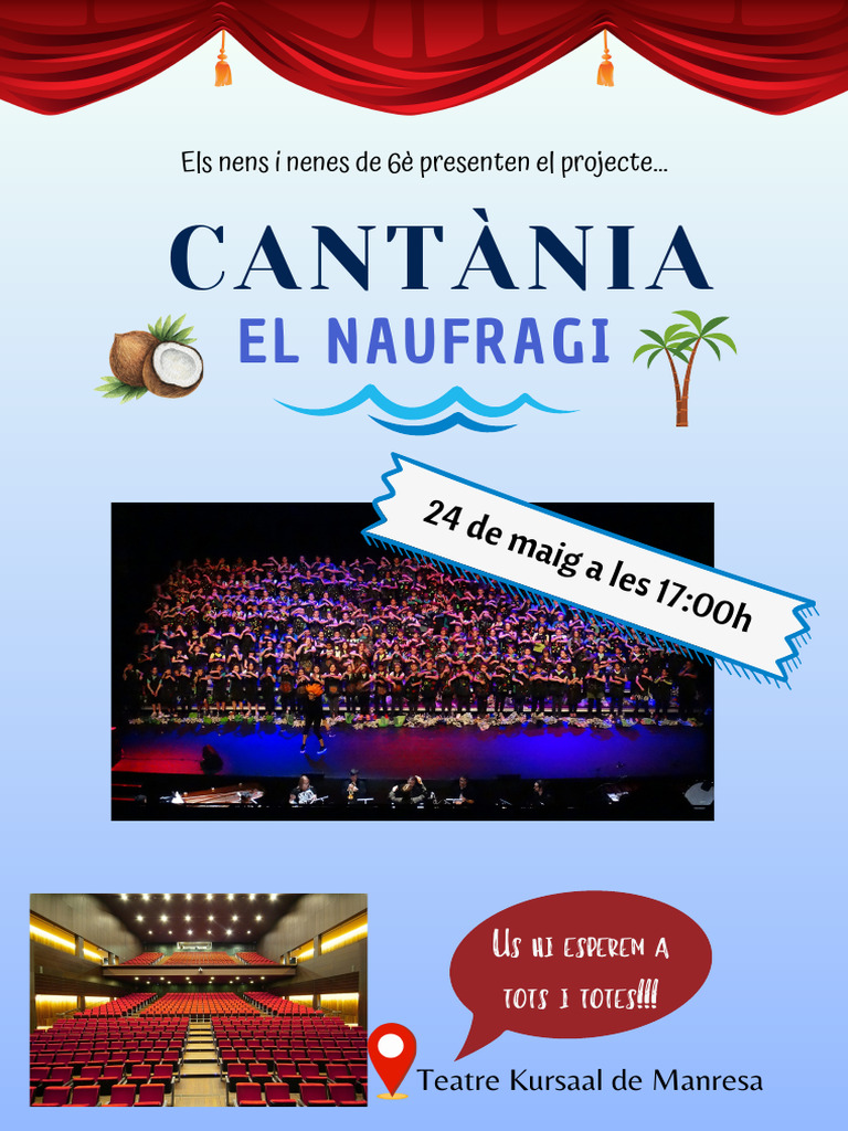 Cartell Promocional Cantània | PDF