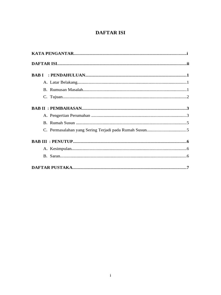 PERUMAHAN DAN RUMAH SUSUN | PDF