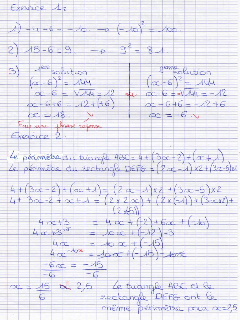 DM 7 Correction | PDF