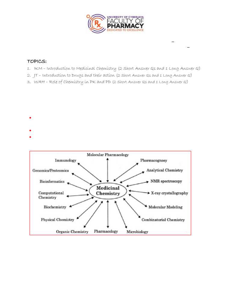 PHAR 1123 Tutorial 1 - Answer Scheme | PDF | Olanzapine | Clinical Medicine