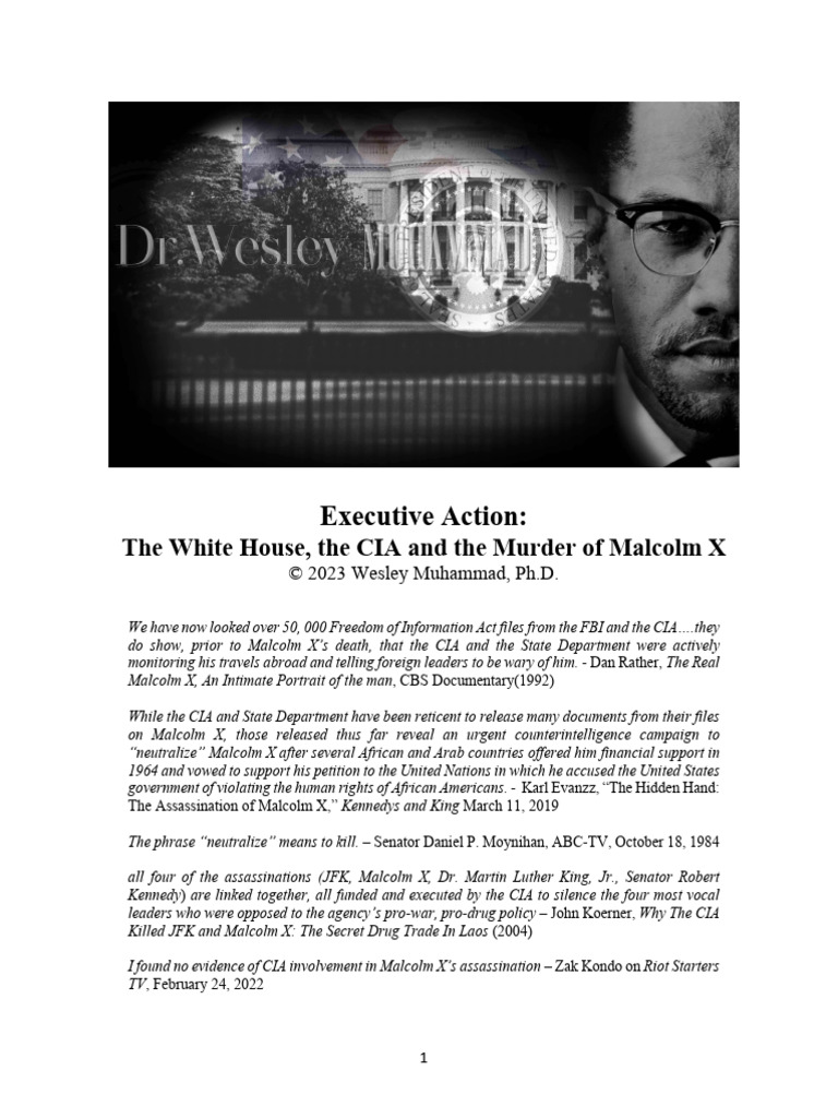 Executive_Action_The_White_House_the_CIA-1 | PDF | Central Intelligence ...