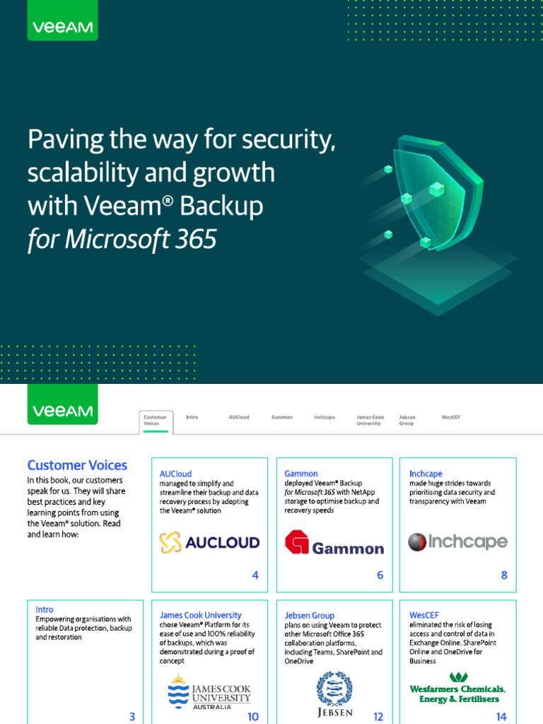 Microsoft Security Scalability Growth With Veeam | PDF