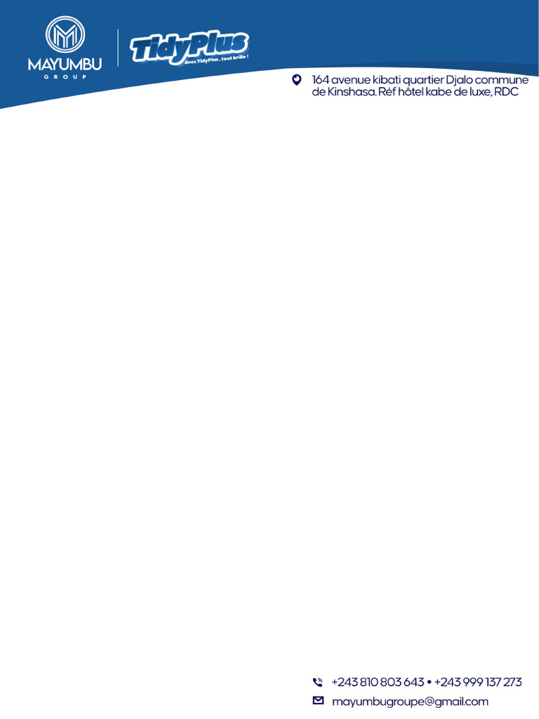 Mayumbu Groupe Entete | PDF