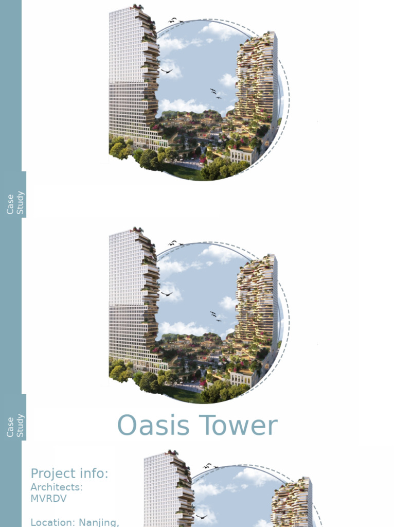 Oasis Tower Case Study: Nanjing 2022 | PDF