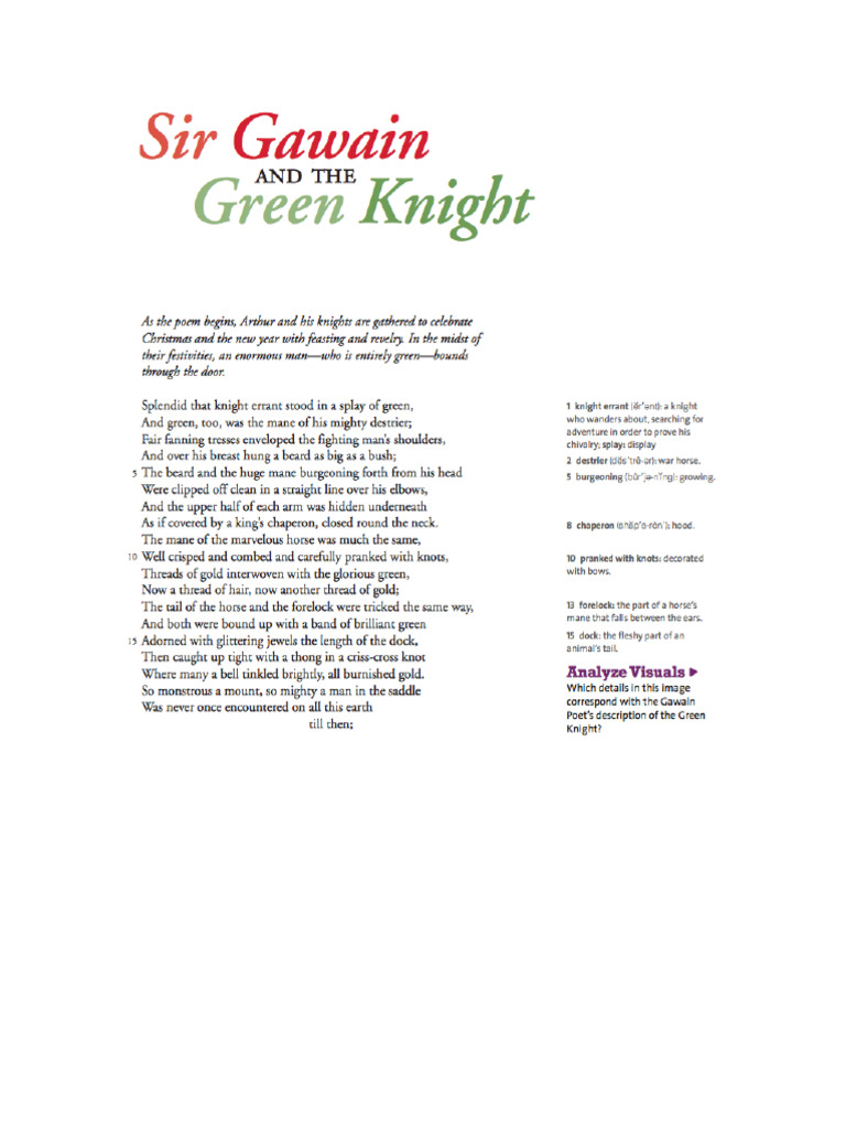 Sir_Gawain__the_Green_Knight_-_Gardner_trans._-_Google_Docs | PDF