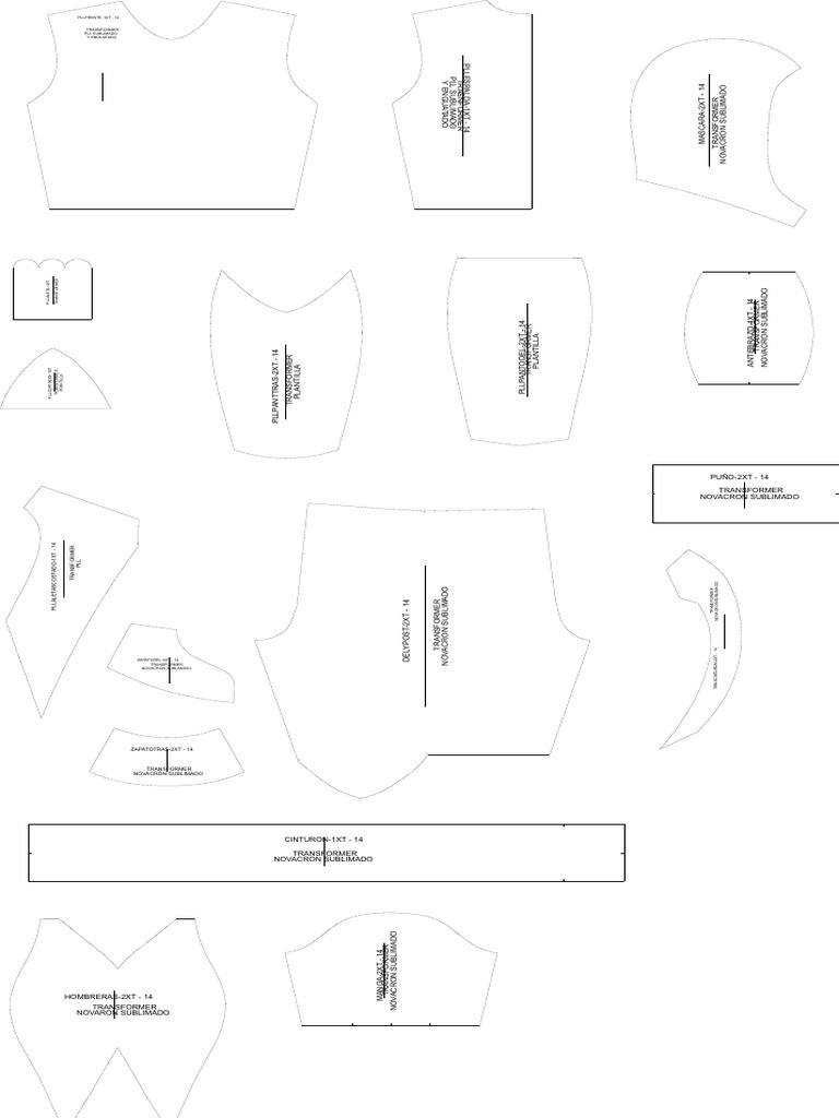 TRANSF-T14 Molde | PDF