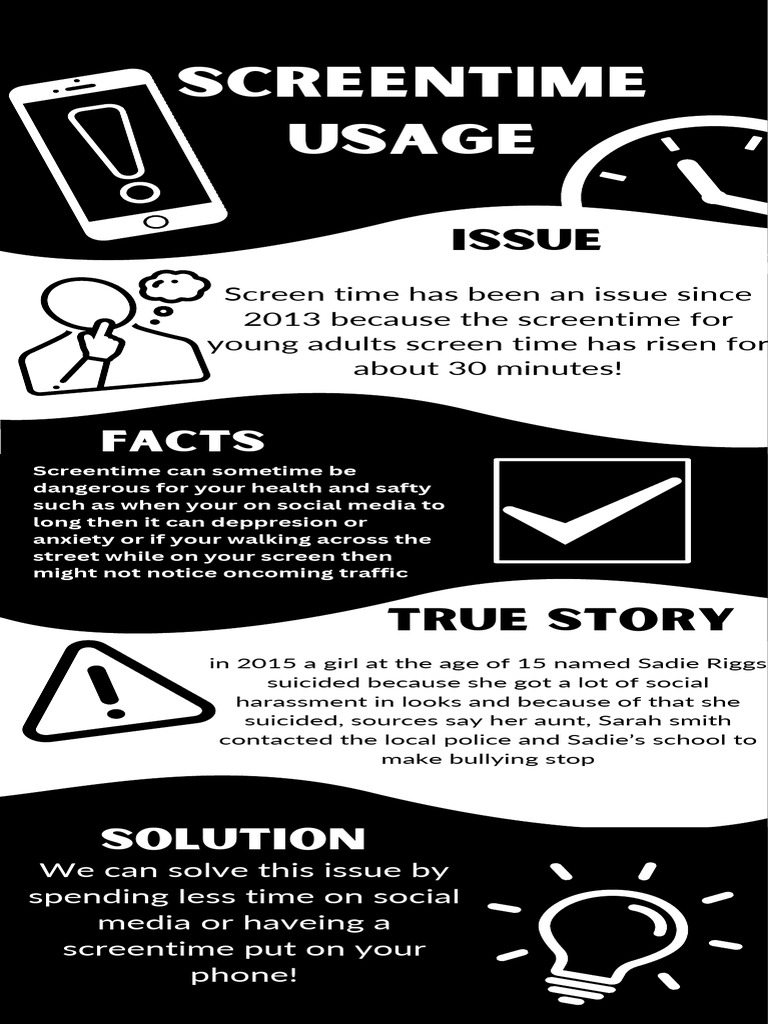 Colorful Retro Student PSA Walk Through Template Infographic | PDF