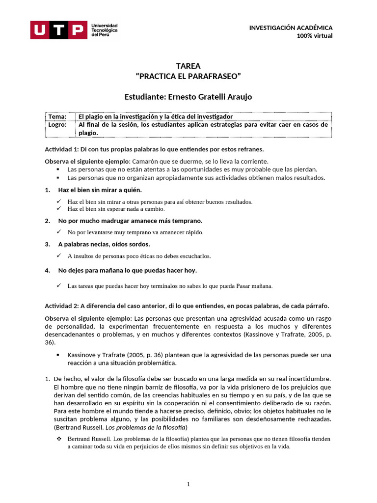 Estrategias para Evitar el Plagio | PDF | Plagio | Conocimiento