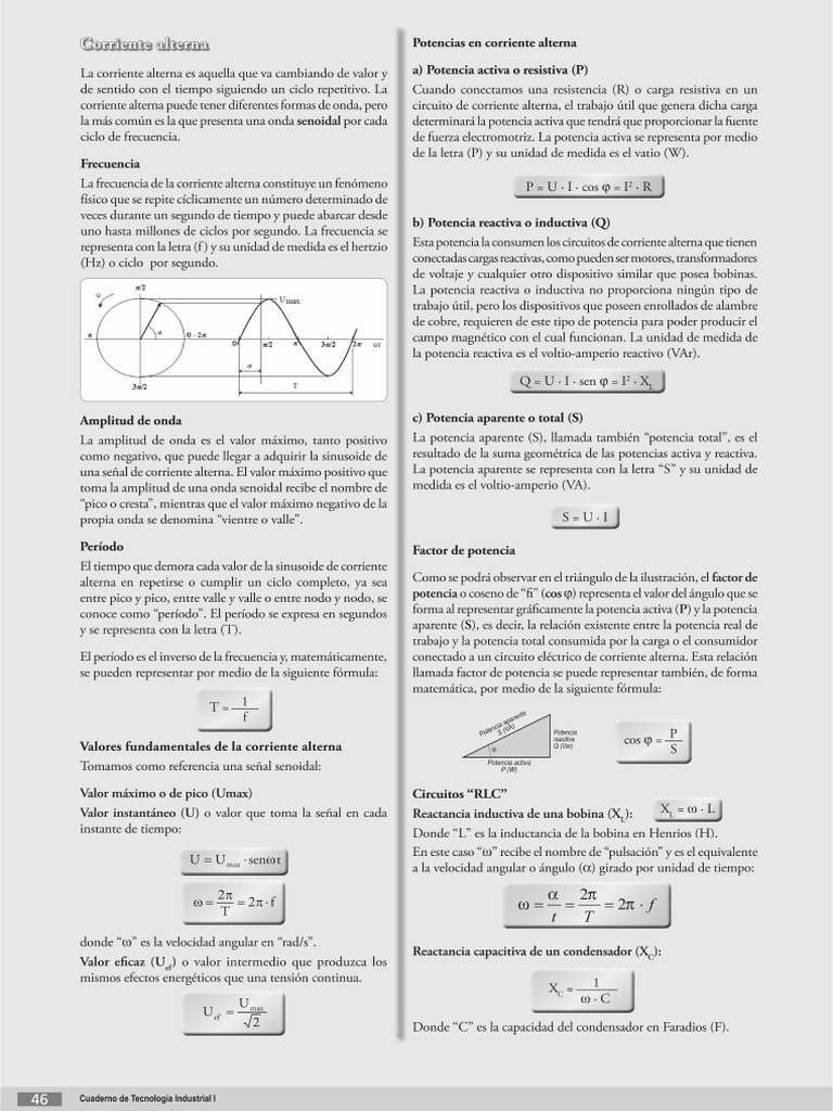 Corriente Alterna 1 | PDF