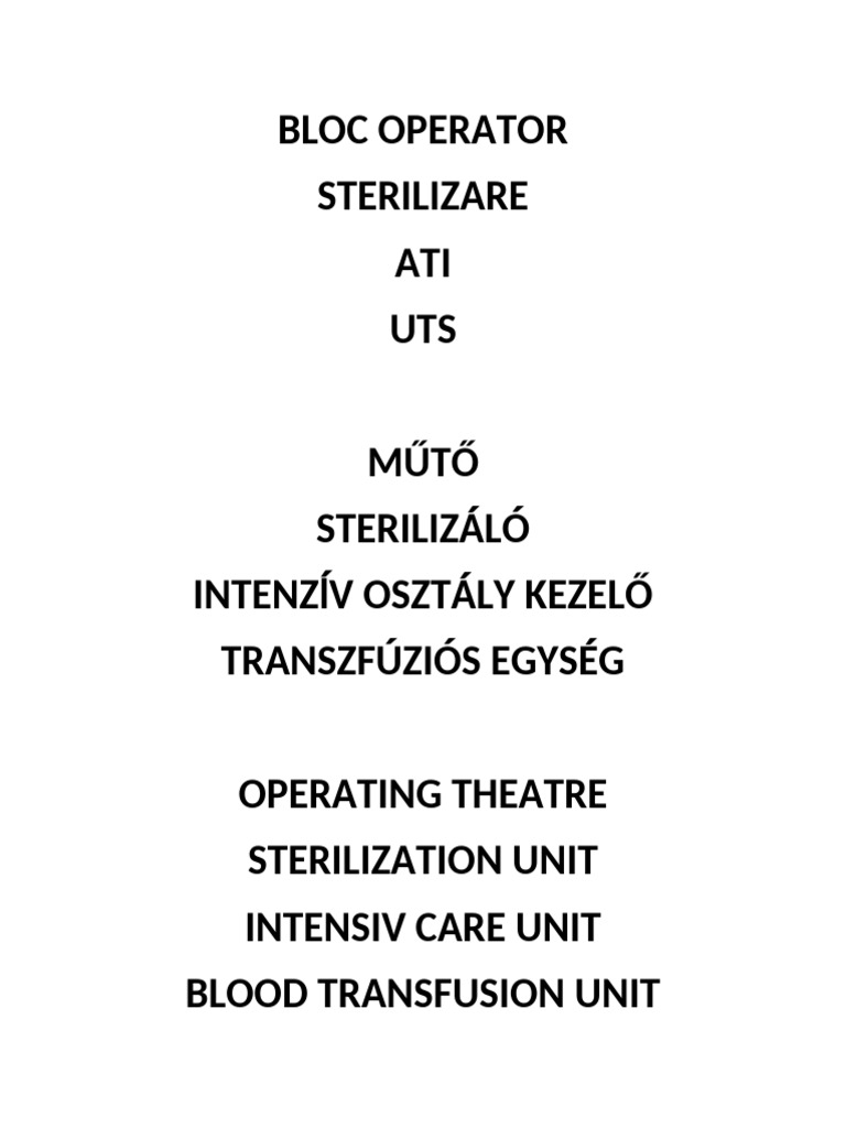 Afis Bloc Operator | PDF