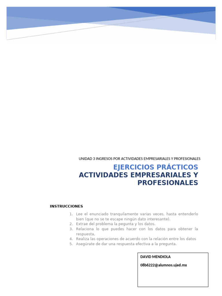 DAMN Act3.2 | PDF | Impuesto sobre la renta | Economias