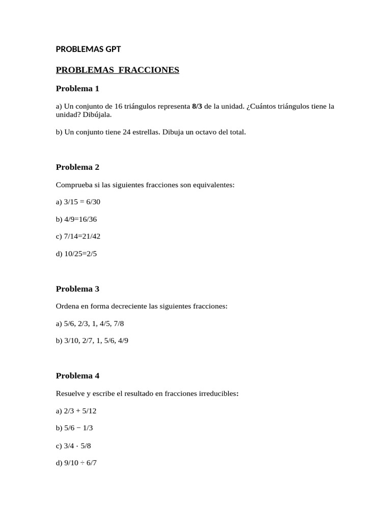 Problemas Matematica Repaso | PDF | División (Matemáticas) | Número primo