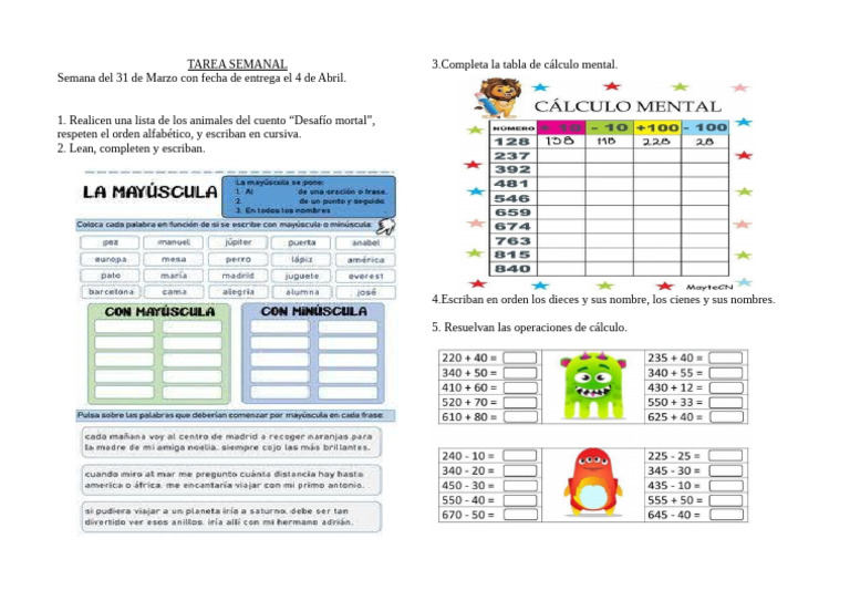 Tarea Semanal 2, 3ro 2025 | PDF
