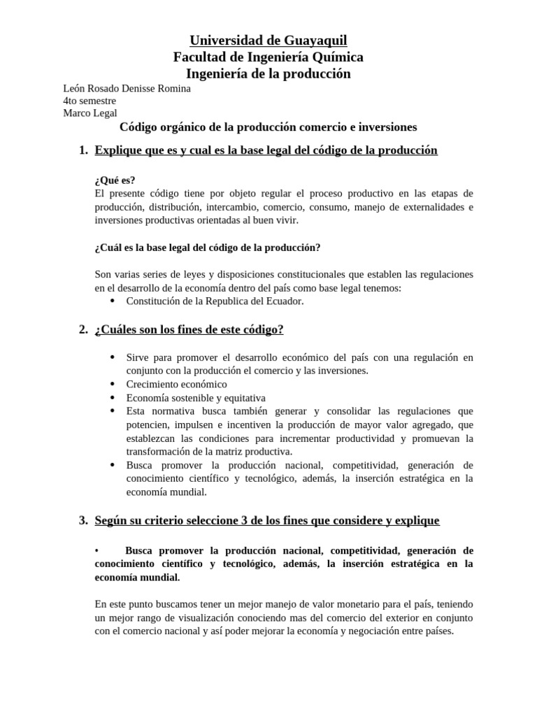 León Rosado Denisse Romina-Código Orgánico de La Producción Comercio e ...