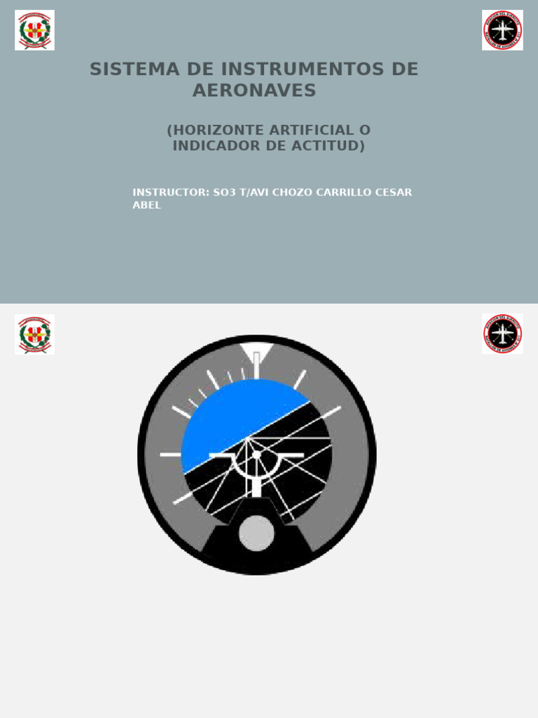Horizonte Artificial en Aeronaves | PDF
