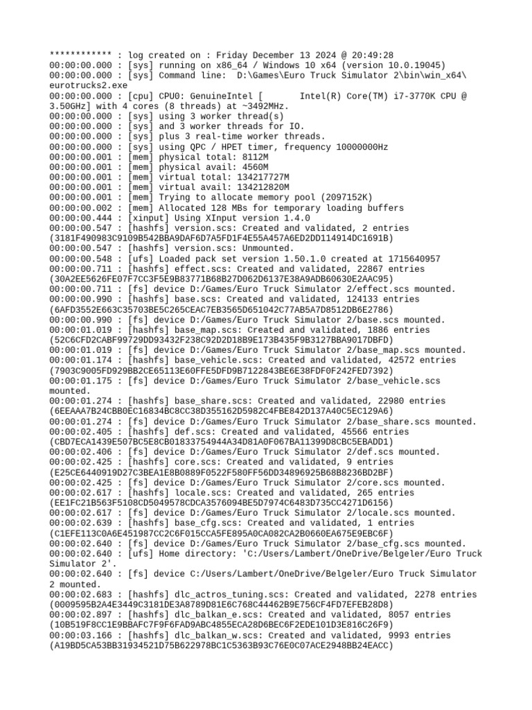 Game Log | PDF | Computer Engineering | System Software