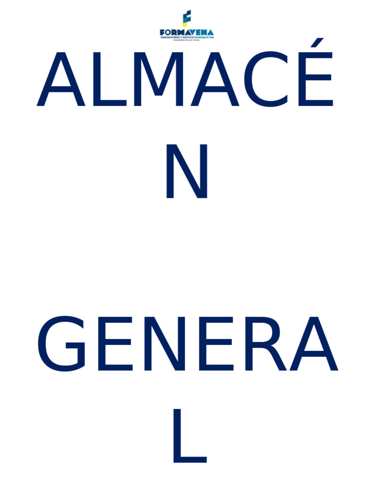 ALMACÉN | PDF