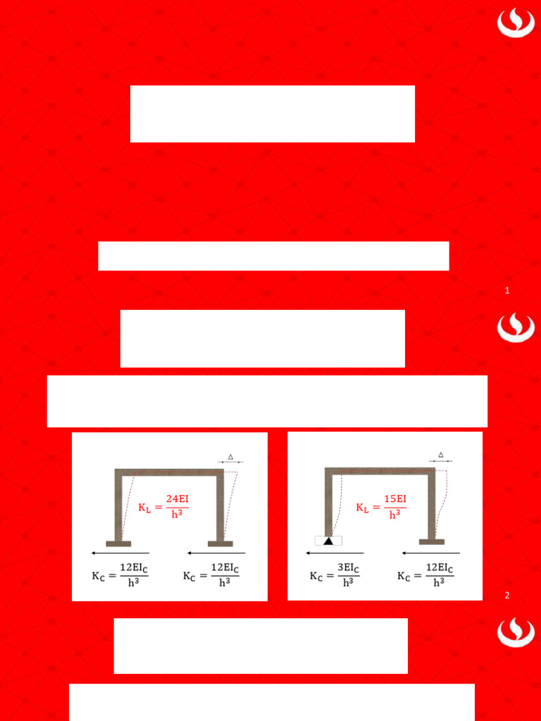 1.2 Rigidez Lateral - Clase Practica | PDF | Viga (Estructura) | Rigidez