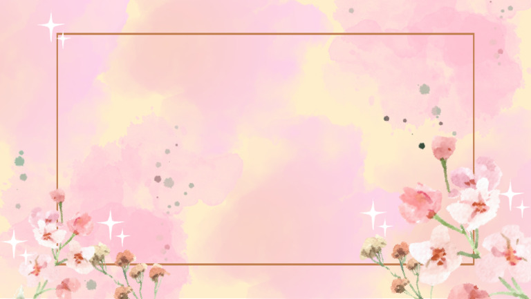 Brown Vintage Old Paper and Rose Zoom Virtual Background - 20250409 ...