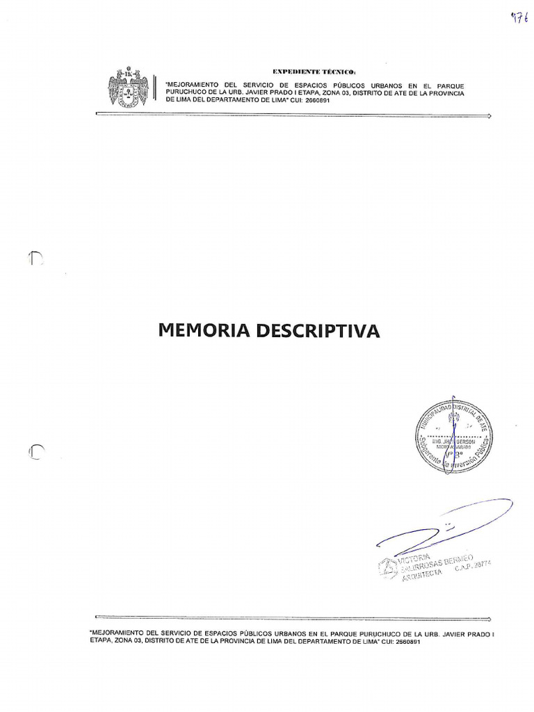 02.memoria Descriptiva - 20241204 - 161225 - 553 | PDF