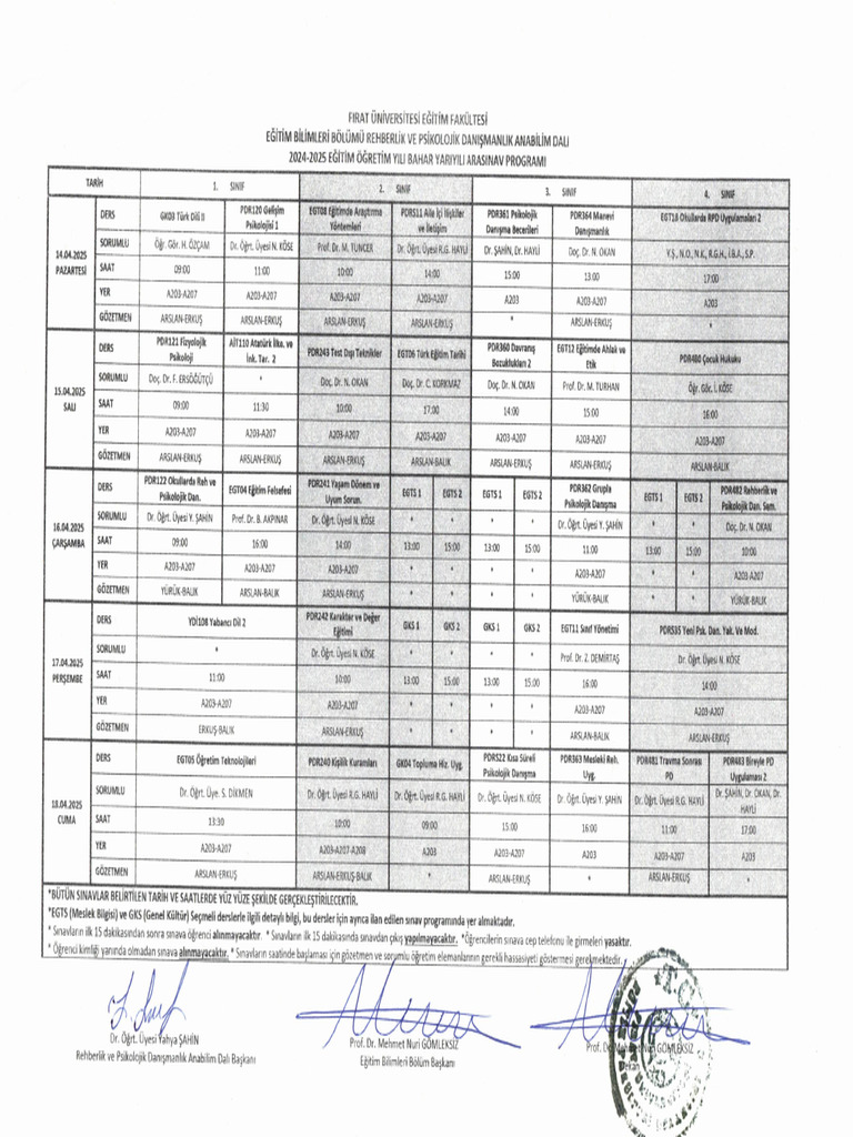 PDR Arasinav Programi-1 | PDF