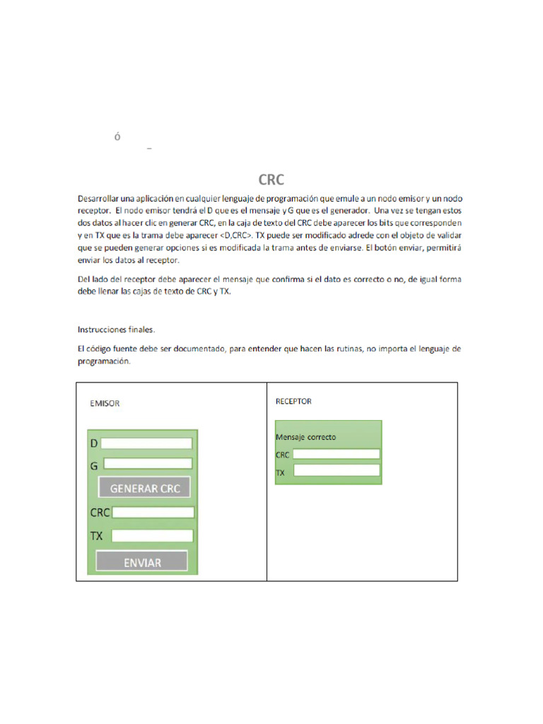 Taller Algoritmo CRC 2024-2 | PDF