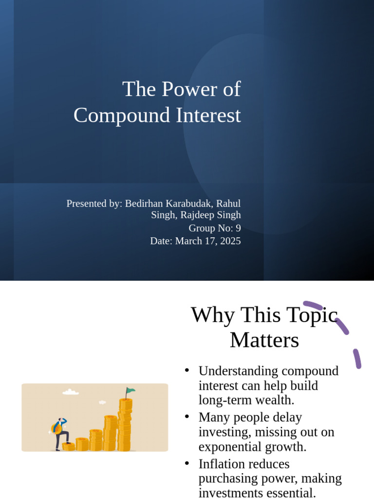Maximize Wealth with Compound Interest | PDF | Interest | Compound Interest