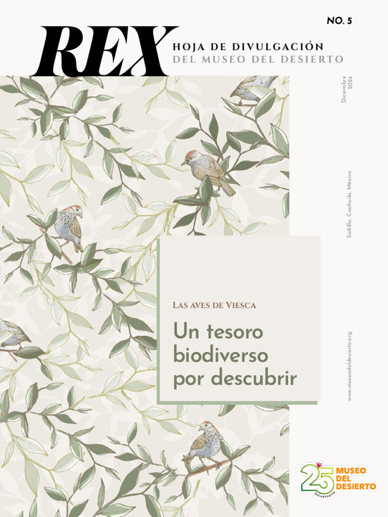 Aguillón. Rex. 2024 | PDF | Evolución | Entorno natural