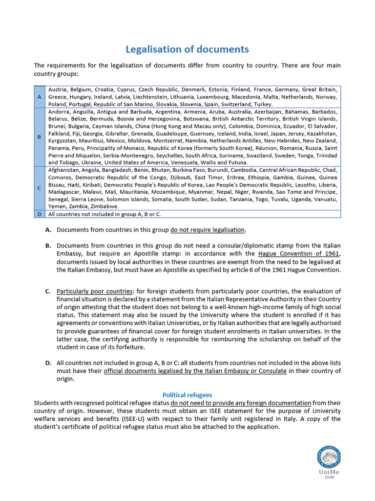 Legalisation of Documentslogo | PDF | International Relations | Diplomacy
