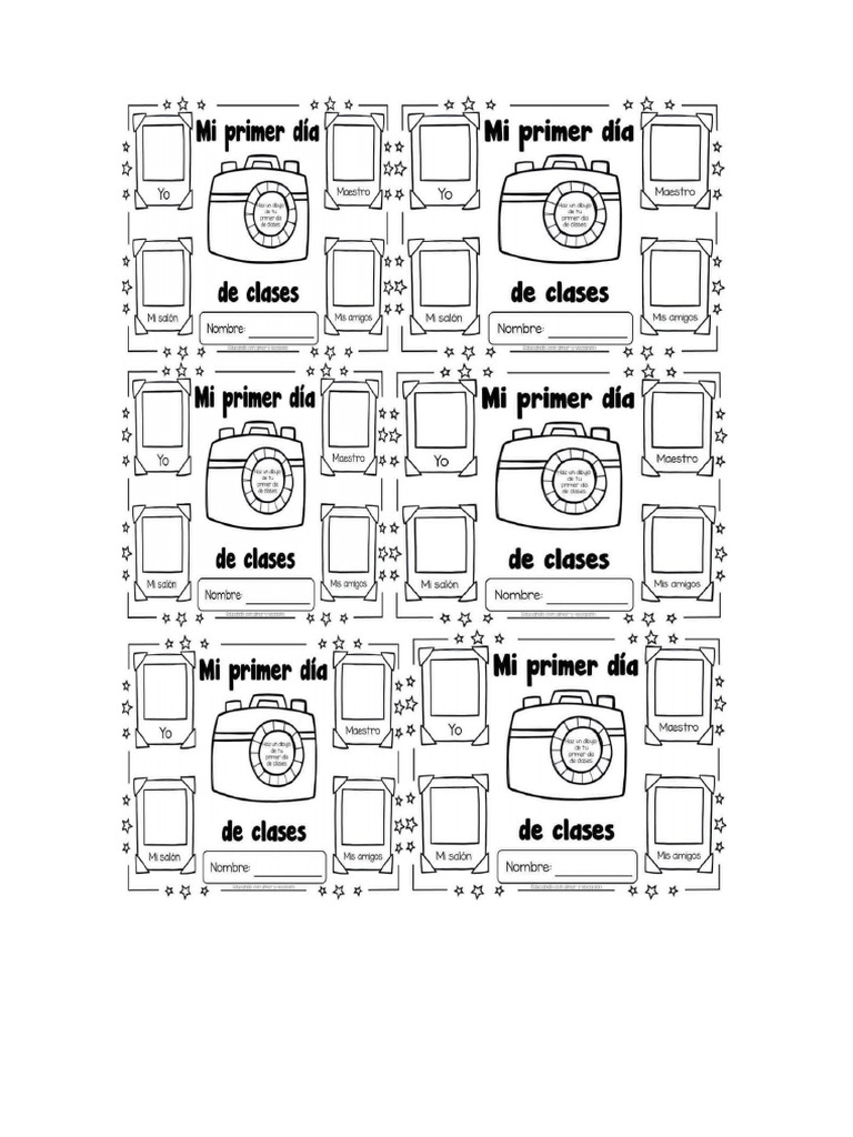 Primer Dia de Clase | PDF