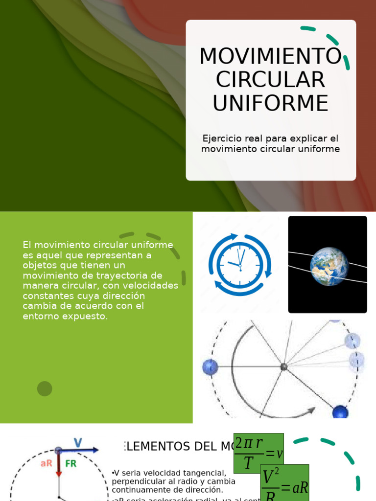 Movimiento Circular Uniforme | PDF