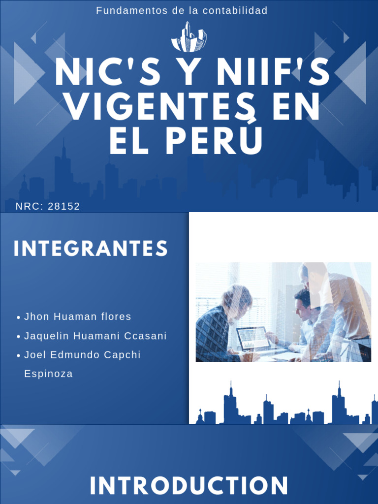 Blue and White Simple Business Plan Presentation_compressed (1) | PDF | normas internacionales ...