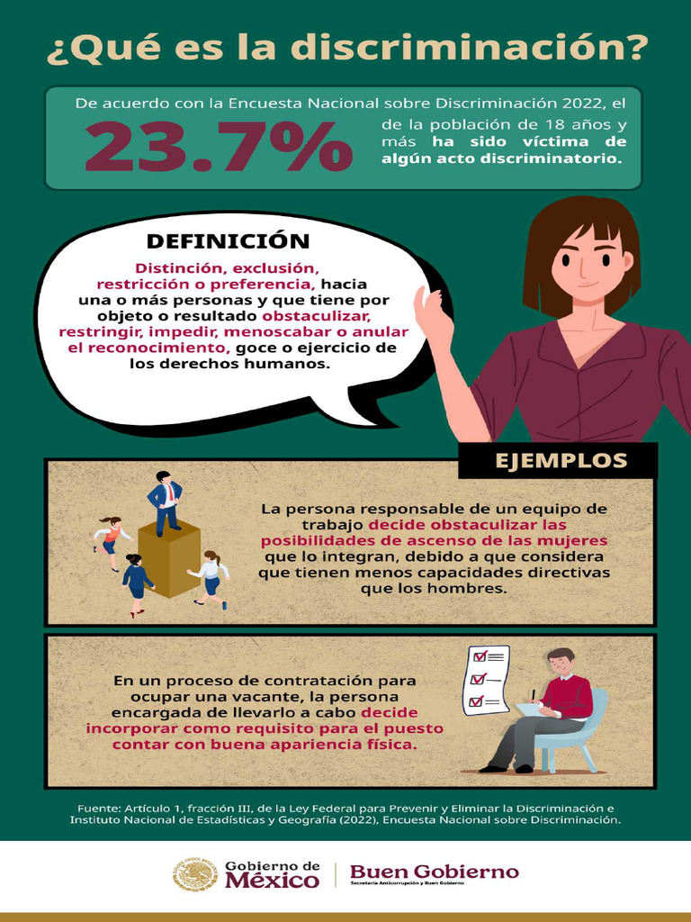 Qu Es Discriminaci N DDHH V | PDF